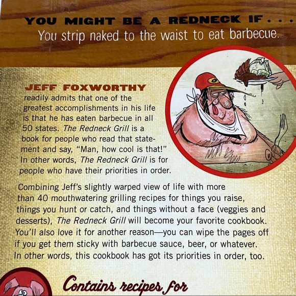 Kitchen | The Redneck Grill By Jeff Foxworthy | Poshmark